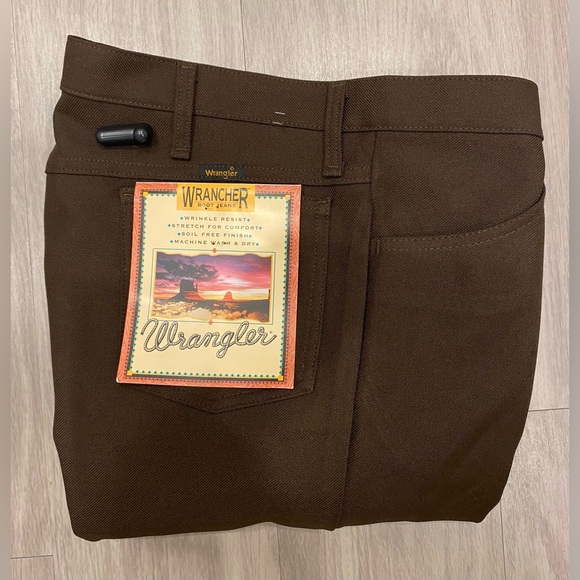 Wrangler | Pants | Vtg Wrangler Wrancher Boot Polyester Pants Size ...